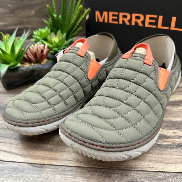 Merrell | Shoes | Nib Merrell Hut Moc Slip On Shoes Loafer Quilted ...
